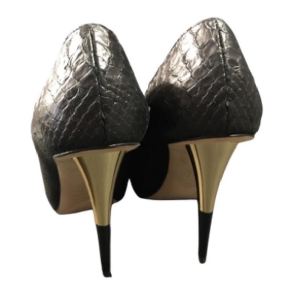 Giuseppe Zanotti | Shoes | Giuseppe Zanotti Black Snake Skin Heels ...